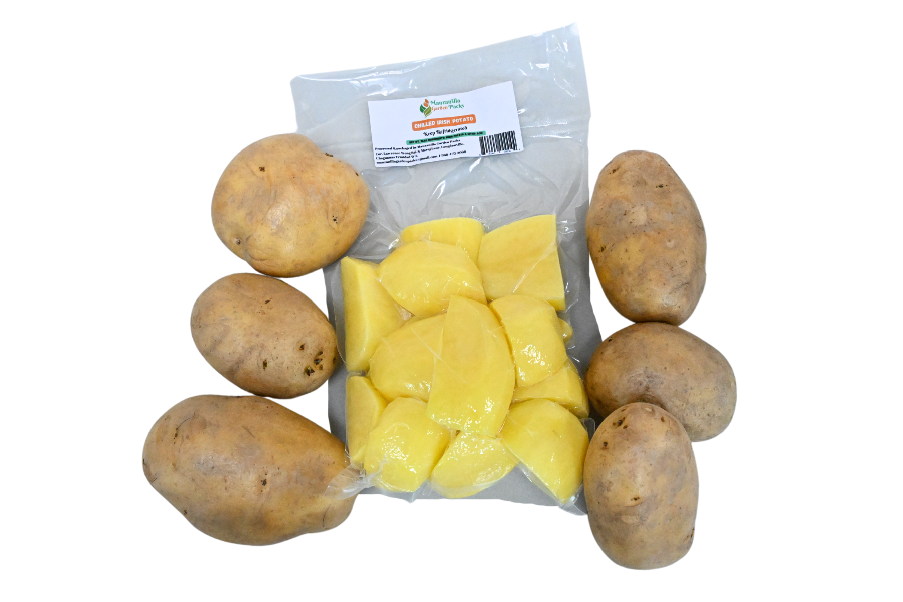 Case- Irish Potato Packs – Manzanilla Garden Packs